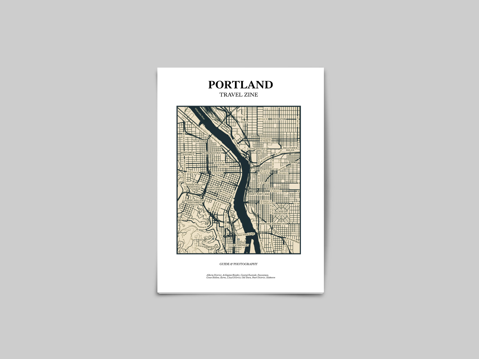 Portland Travel ZINE - FUJIARCHIVES